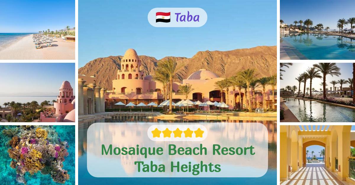 Mosaique Beach Resort Taba Heights (5*) - Egypt / Travel.Sk